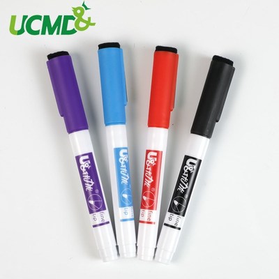 *4Pcs/lot Colorful Magnetic Whiteboard Pen Black Red Blue Ma