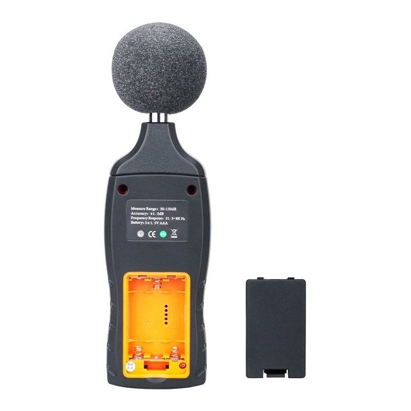 Digital Sound Level Meter Decibel Monitoring Tester Noise Vo_虎窝淘