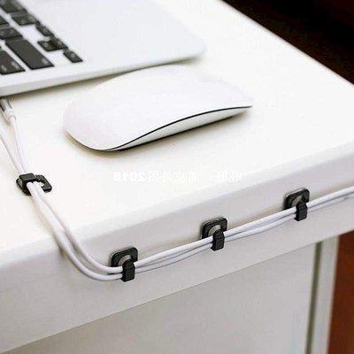 18Pc Cable Cord Wire Line Organizer Clips Fixer Fastener Tid