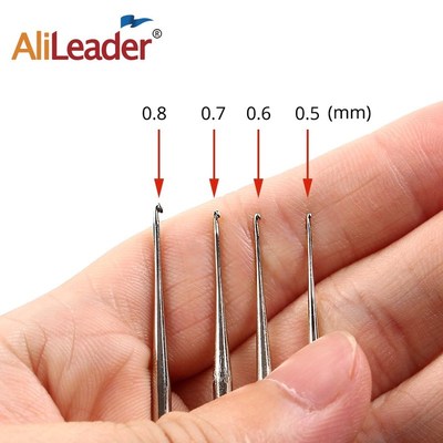 4PCS Crochet Hooks For Dreadlocks Plastic Soft Handles Croch