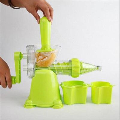 1PC Hand manual juicer Auger Slow squeezer Fruit Wheat