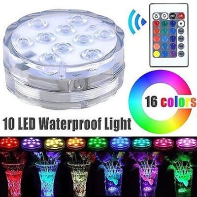 LED diving knob lights Aquarium waterproof lights colorful u