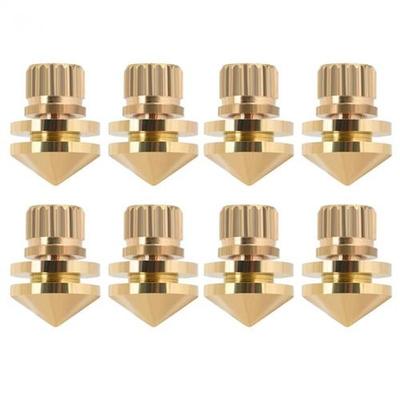 8 Pcs/set Copper Speaker Suspension Spikes Isolation Stands
