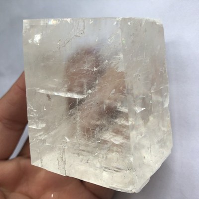 1pcs 180-200g Natural selenite gypsum, rough first crystal c
