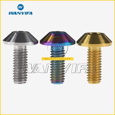 itanium Bolts Allen Hex Head M6 x 12 15 20mm Motorcycle Scre