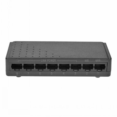8 Ports 6 2 PoE Switch Injector Power Over RJ45 Ethernet wit