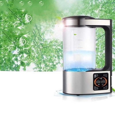 2L Rich Hydrogen Water Bottle Alkaline Water Ionizer Machine