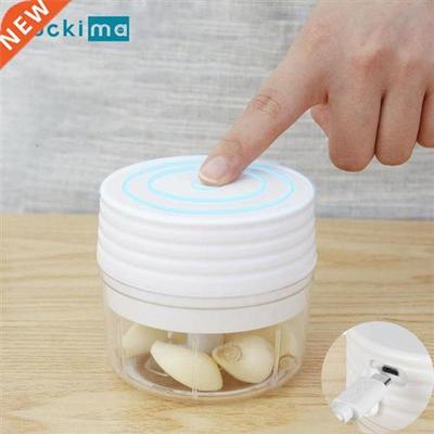 Mini Electric Food Vegetable Shredder Slicer Garlic Nut Meat