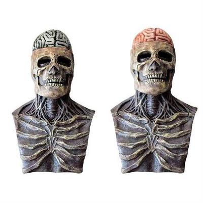 Halloween Scary Skull Masque Full Head Skeleton Headgear