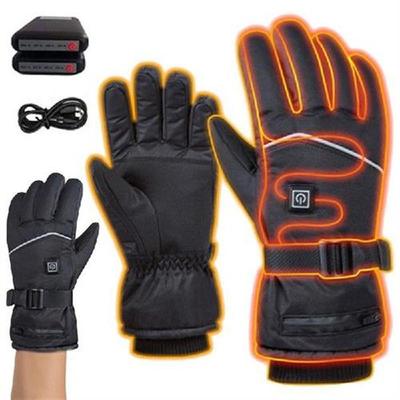 Men Women Heated Gloves 2700mAh Rechargeable Battery