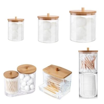 Organizer For Cotton Pads Bathroom Container For Cotton Pads