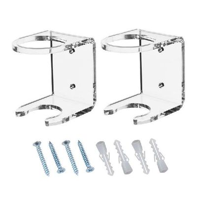 2Pcs Acrylic Baseball Bat Wall Mount Softball Wall Stand