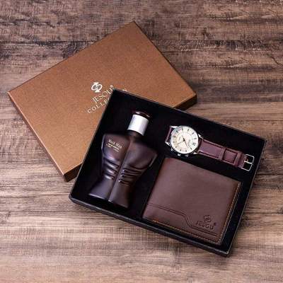Watch wallet perfume gift box set for men boy dad 男礼物套装