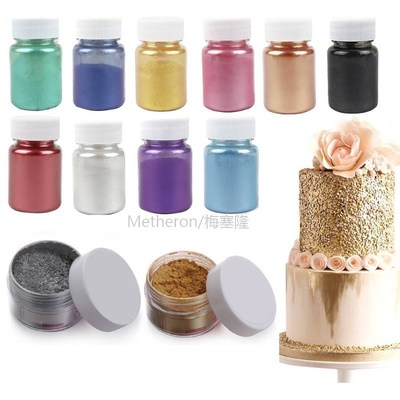 Edible Cake Gold Powder Mousse Cake Fondant Macaron Chocolat