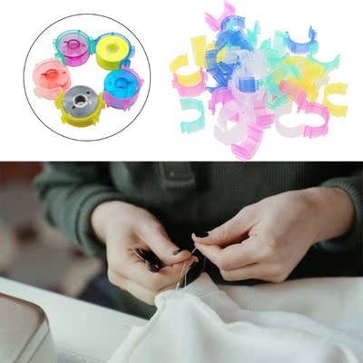 50pcs/set Bobbin Buddies Holder Clips Thread Clamps Organize