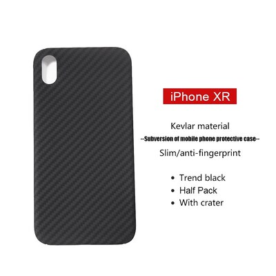 Kevlar real pure carbon fiber phone case for iphone 12 mini