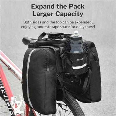 Waterproof Bicycle Saddle Bag 10-35L Large Capacity Tail