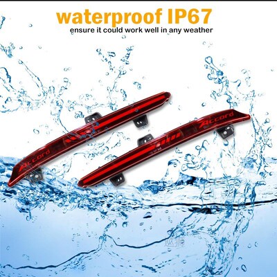 LED Reflector Rear Bumper Tail Light for Honda Accord 2018 2