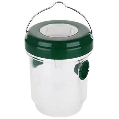 Outdoor Wasp Trap Fruit Fly Capture Solar Powered LED Light