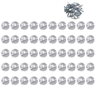 50Pcs Bathroom Mirror Hinger Fixed Accessories Advertising P