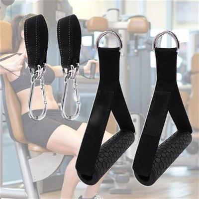 1 Pair Fitness Handle Bodybuilding Resistance Band Handle