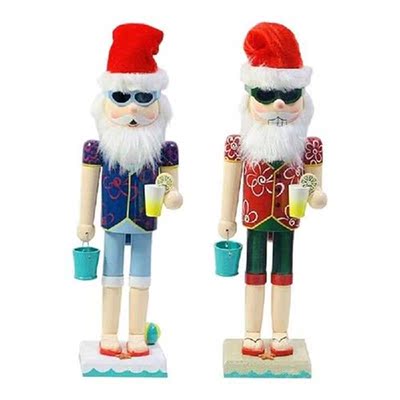 15Inch Wooden Christmas Santa Nutcracker Soldier Ornaments