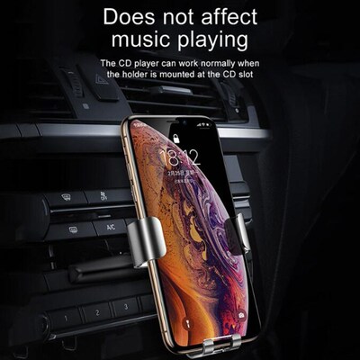 Gravity Car Phone Holder For iPhone X Xs 78 Samsung S9 Unive