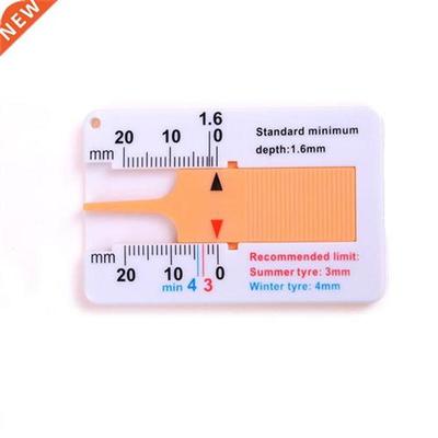 1Pcs Tyre Tread Depth Gauge Car Motorcycle Trailer Van Wheel