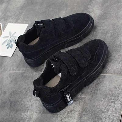 Spring And Autumn New Womens Shoes Retro Black Shoes Fe