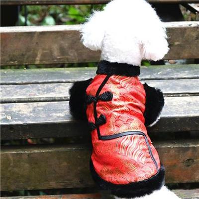 Chinese New Year Pet Clothes Tang Suit Spring Festival Dog