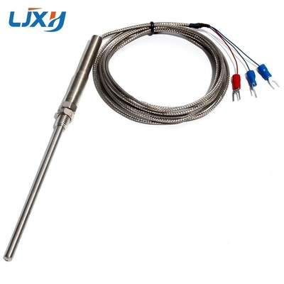 LJXH  PT100 5x100mm Probe Thermocouple Temperature Sensor