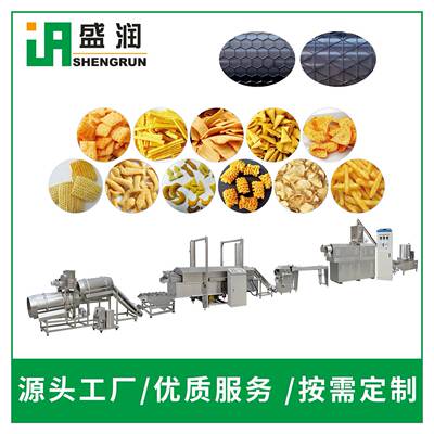 WAG全型自闲动米饼设备生产小炸生产线厂家直销膨化油休食品加工