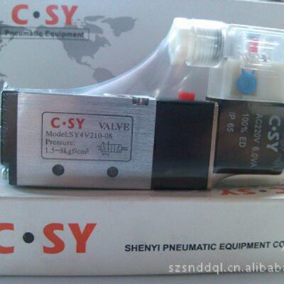 电磁阀SY4V210-08C.SYVALVE申一气动AC220VAC110VDC24V