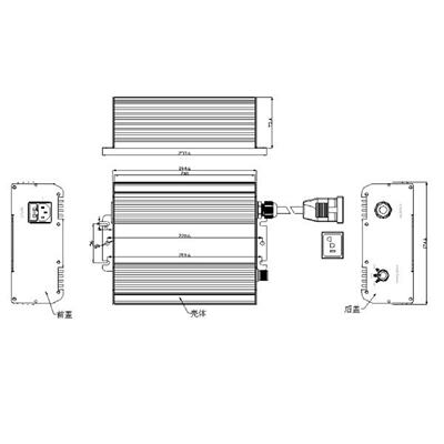 电子镇流器TPS-750W输入电压：207Vac~305Vac