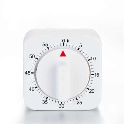 Square 60 Minute Mechanical Kitchen Cooking Timer Alarm Food