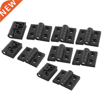Reinforced Door Bearing Butt Hinge 10pcs,Black