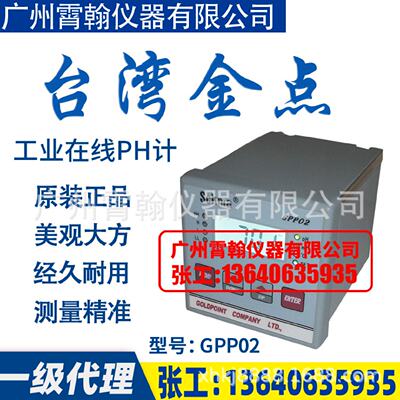 GOLDPOINT台湾金点GPP02工业在线式PH计酸度计PH/ORP控制器SCHMA