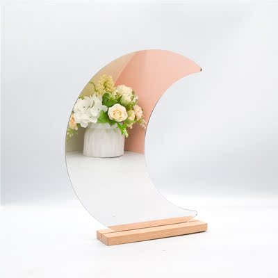 Mirror Irregular Aesthetic Decor Frameless Acrylic Vanity
