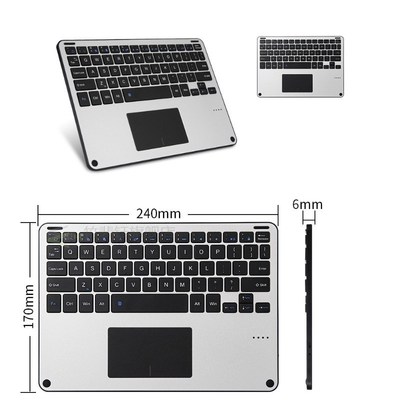 For iPad Pro 12 9 2018 Case with Keyboard Trackpad Touchpad