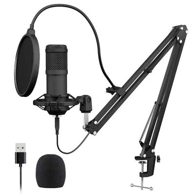 Professional USB Condenser Microphone Computer Mic Microphon