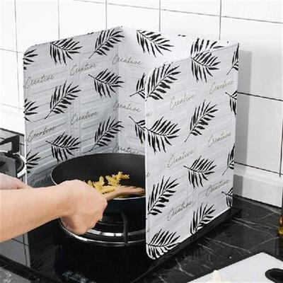 Yooap Aluminum Foldable Kitchen Gas Stove Baffle Plate