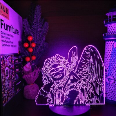 MY HERO ACADEMIA Hawks 3D LED ANIME LAMP Nightlights Boku no