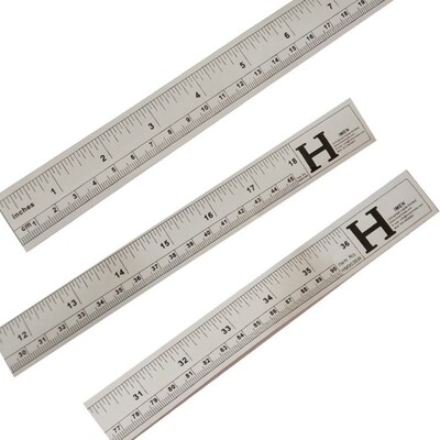 1pcs Centimeter Inch Scale Ruler Stickers 45cm/90cm Self st