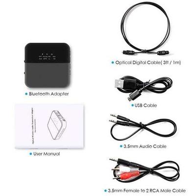 AptX HD Bluetooth 5.0 Transmitter, Audio Adapter for 2 Headp