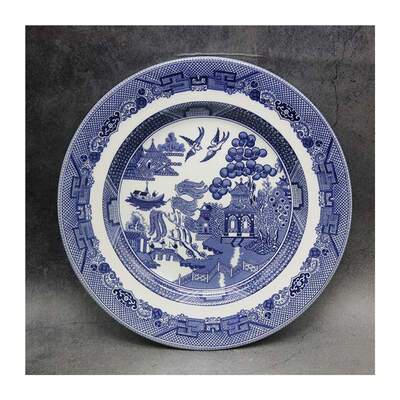 The Blue Willow Dinner Set Elegant England Style Dinner