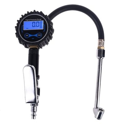 Tire Inflator with Gauge Tire Pressure Gauge Inflator 255PSI
