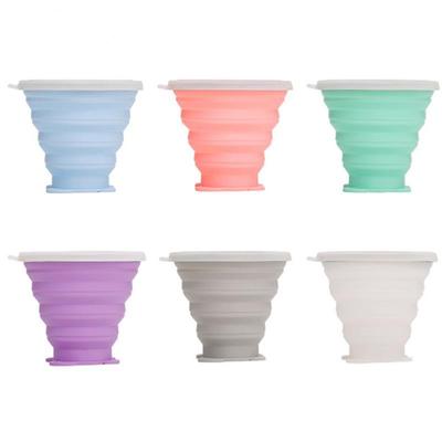Folding Cup Foldable Collapsible Telescopic Silicone Water