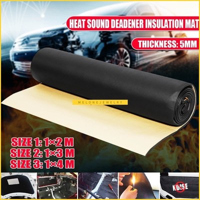 1 Roll 5mm  Auto Sound Deadening Cotton Heat Insulation Pad
