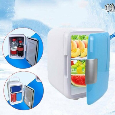 Mini Car Refrigerator Cold And Warm Small Refrigerator Car H
