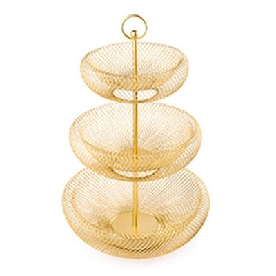 3 Tier Fruit Basket Bowl Vegetables Organizer Kitchen Detach